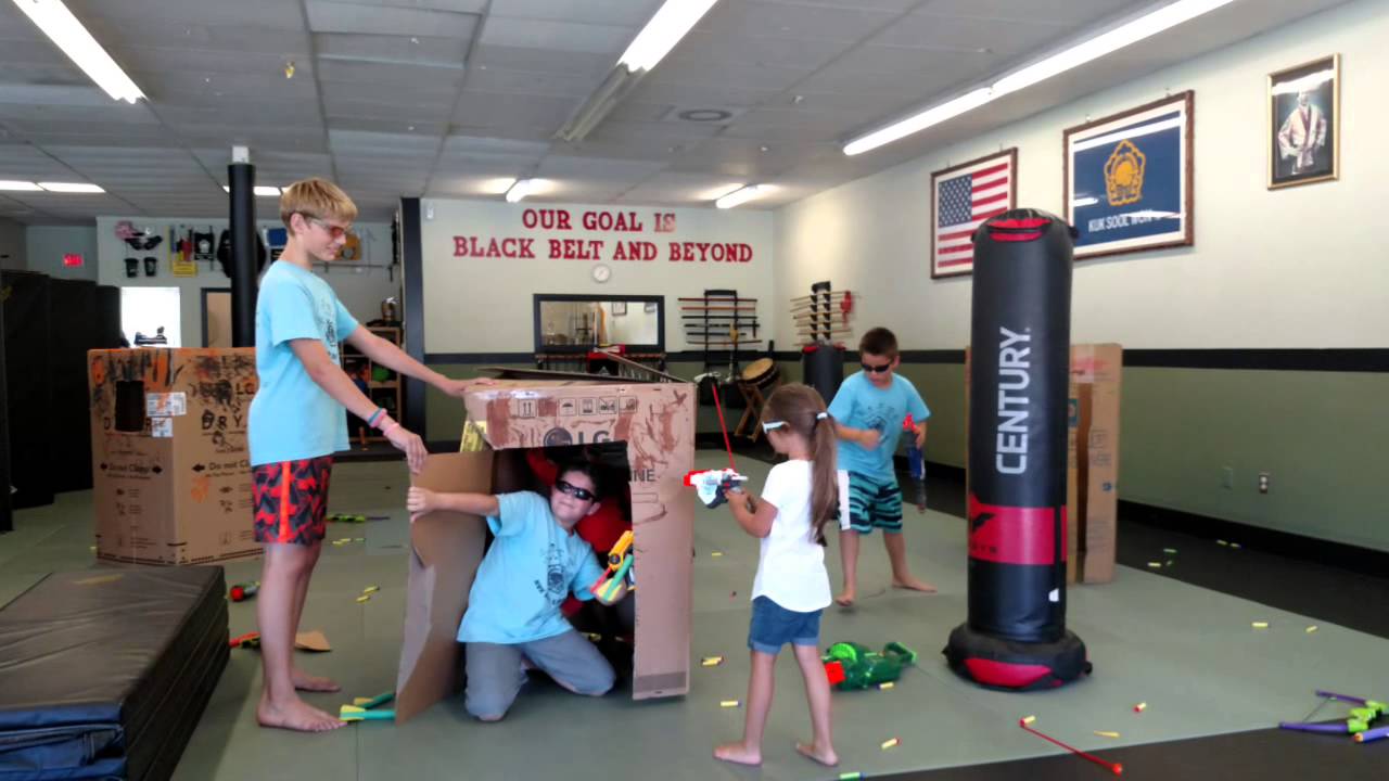 Nerf Wars Camp Day 5 - YouTube