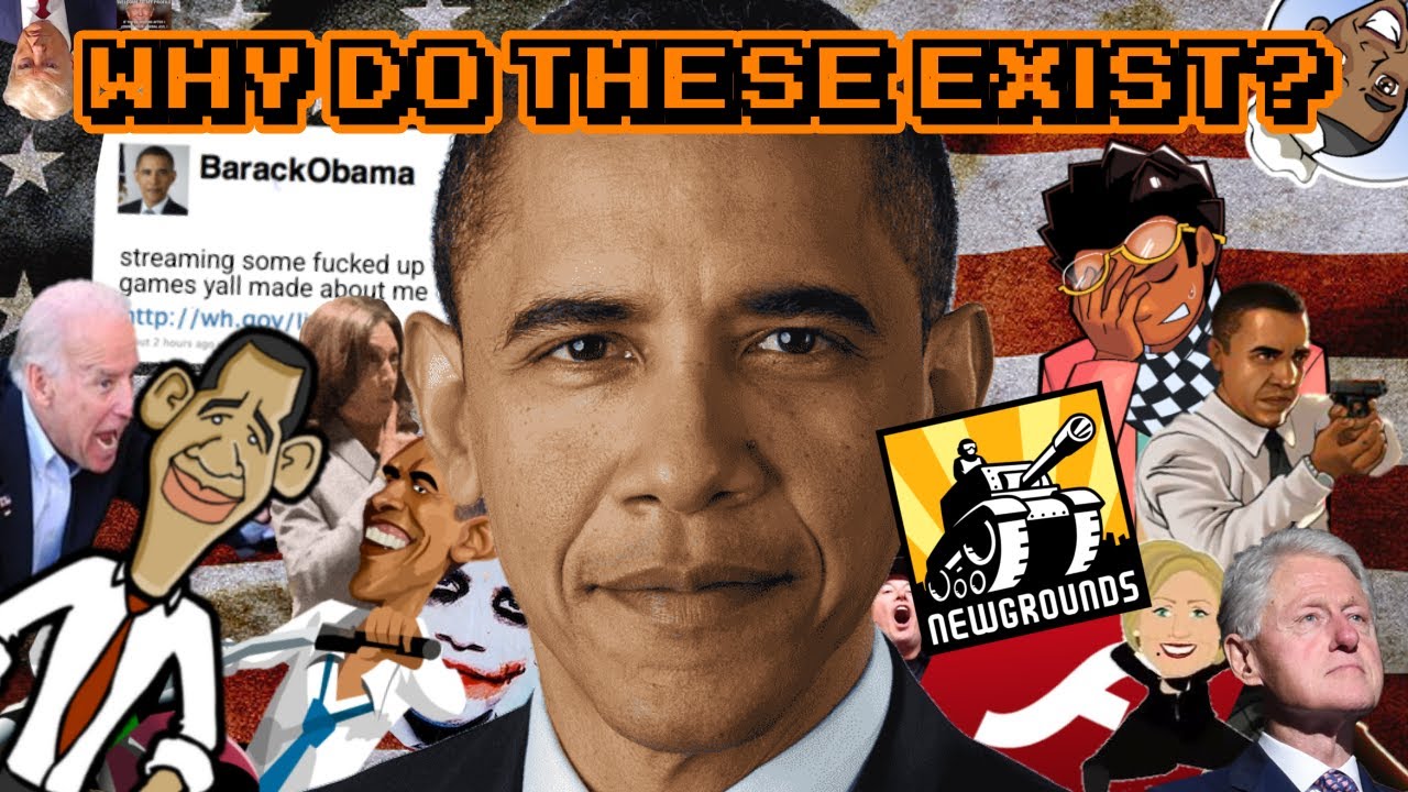 The Weird World of Obama Flash Games - YouTube
