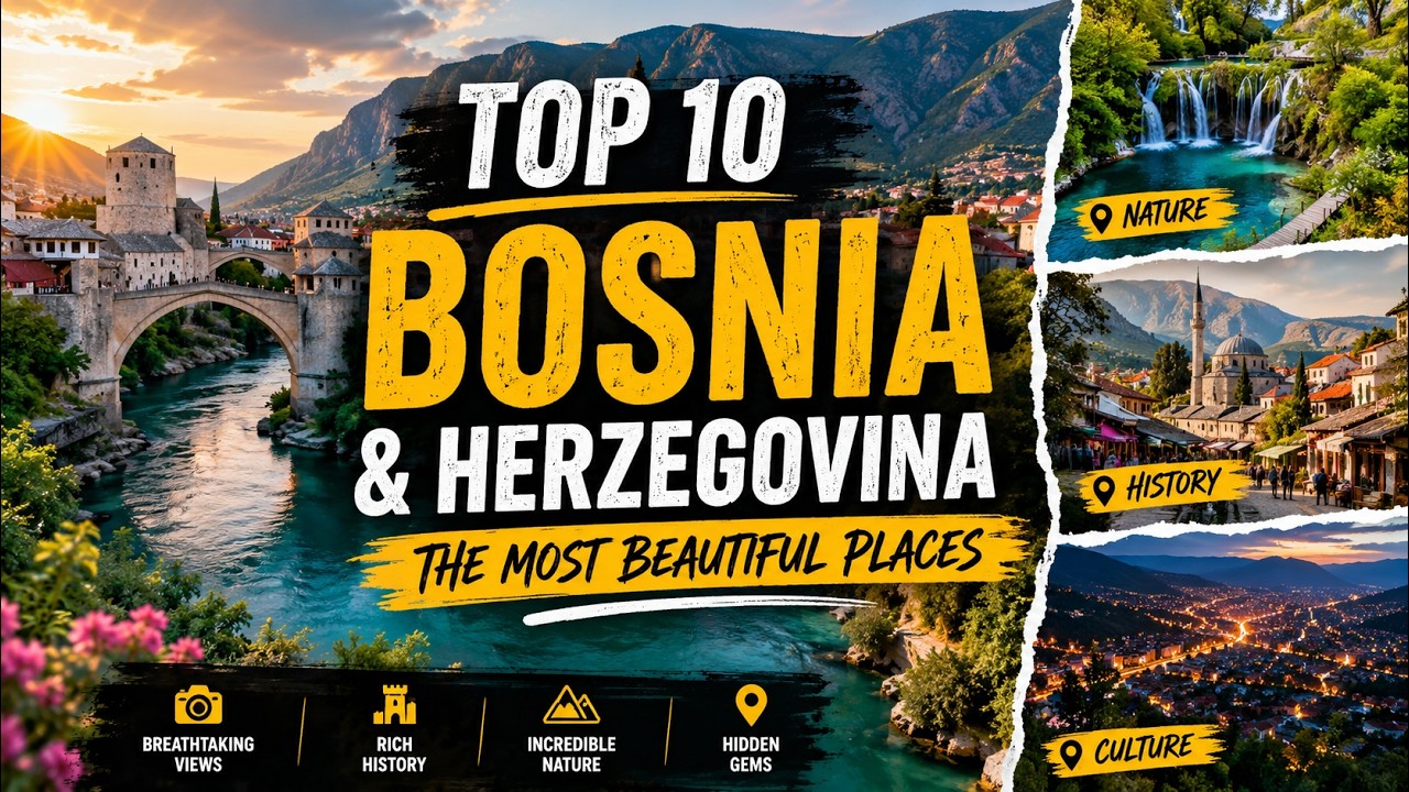 Bosnia and Herzegovina: The Most Beautiful Places - YouTube