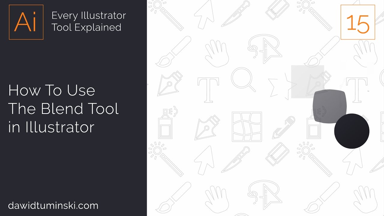 How To Create the Long Shadow Effect - Illustrator Tutorial - YouTube