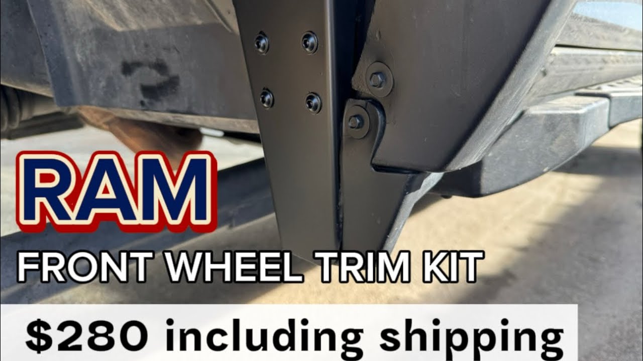 DETAIL INSTALATION OF FRONT WHEEL RAM TRIM KIT - YouTube