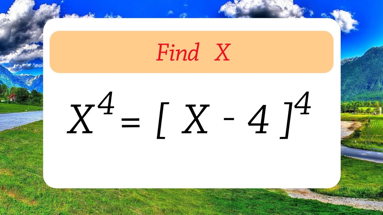 Wonderful Exponential problem/Olympiad algebra maths/#nkishor - YouTube