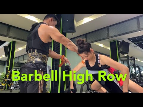 Barbell High Row - YouTube