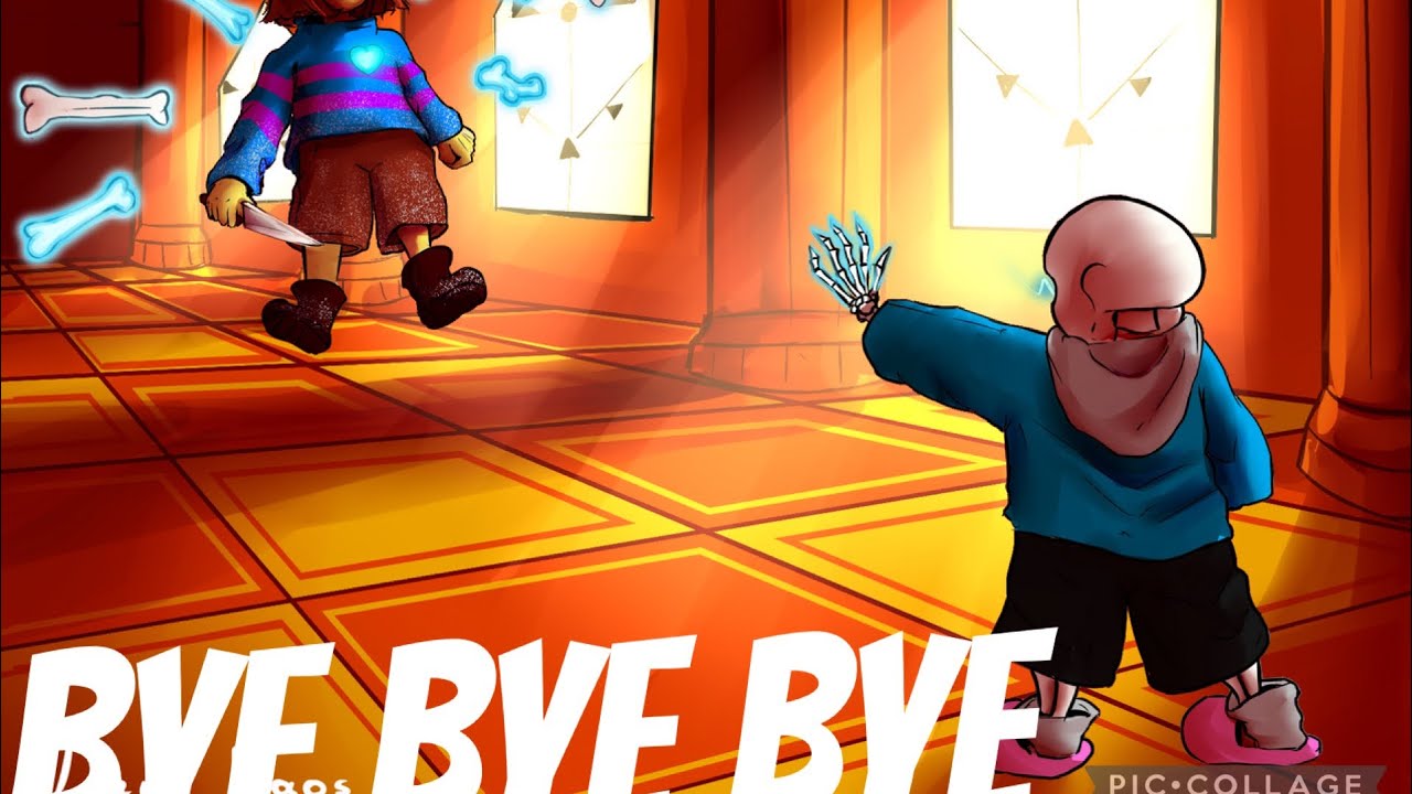 Bye Bye Bye (song by @OfficialNSYNC) undertale (sans vs frisk/chara ...