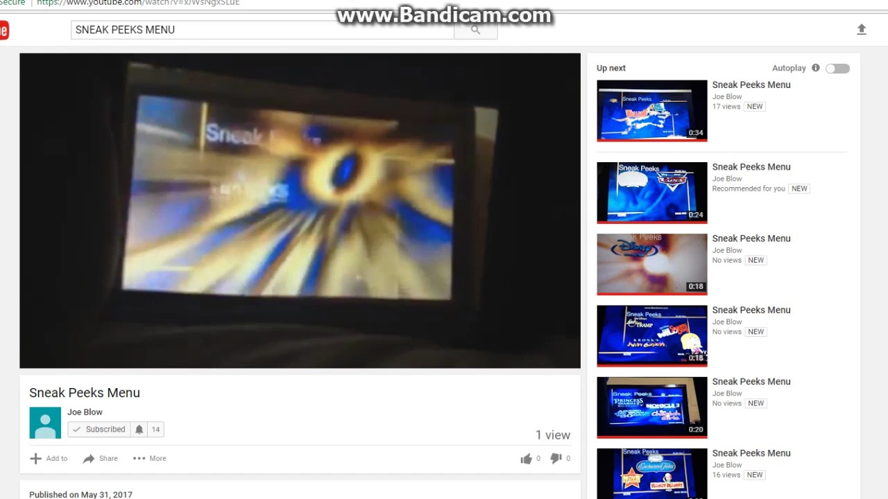 Sneak Peeks Menu for The Wild DVD 2006 - YouTube