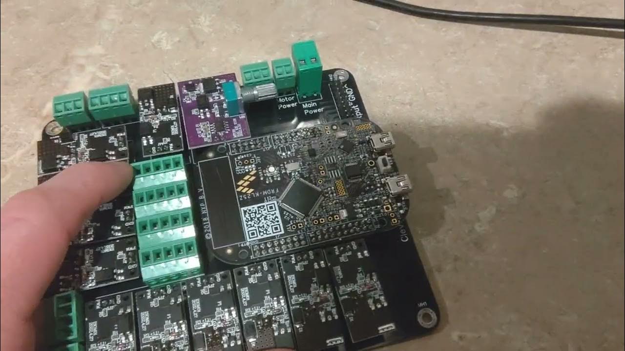 virtual pinball 12 position kl25z pinscape board with easily swappable components - YouTube