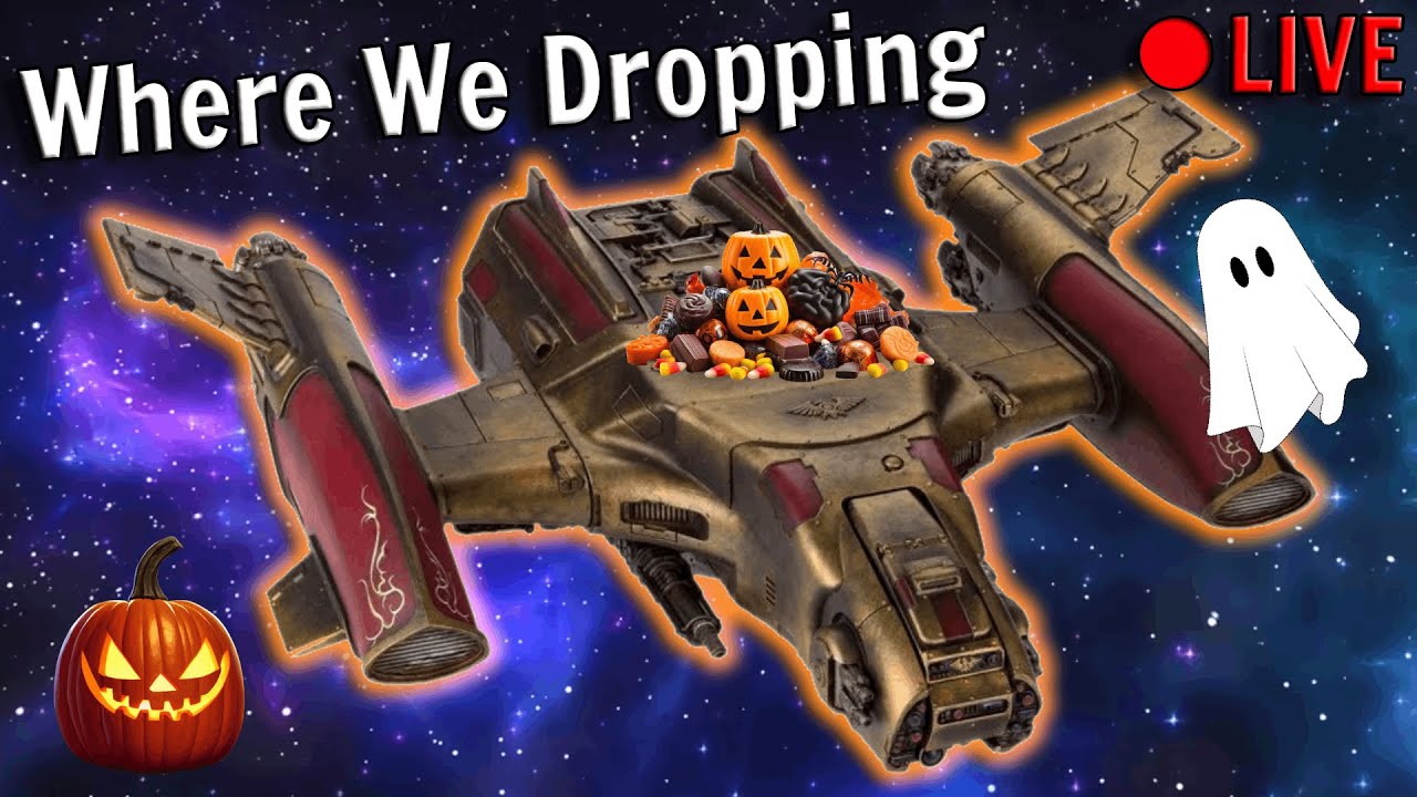 [Warhammer 40k] Custodes Dropship Done? - YouTube