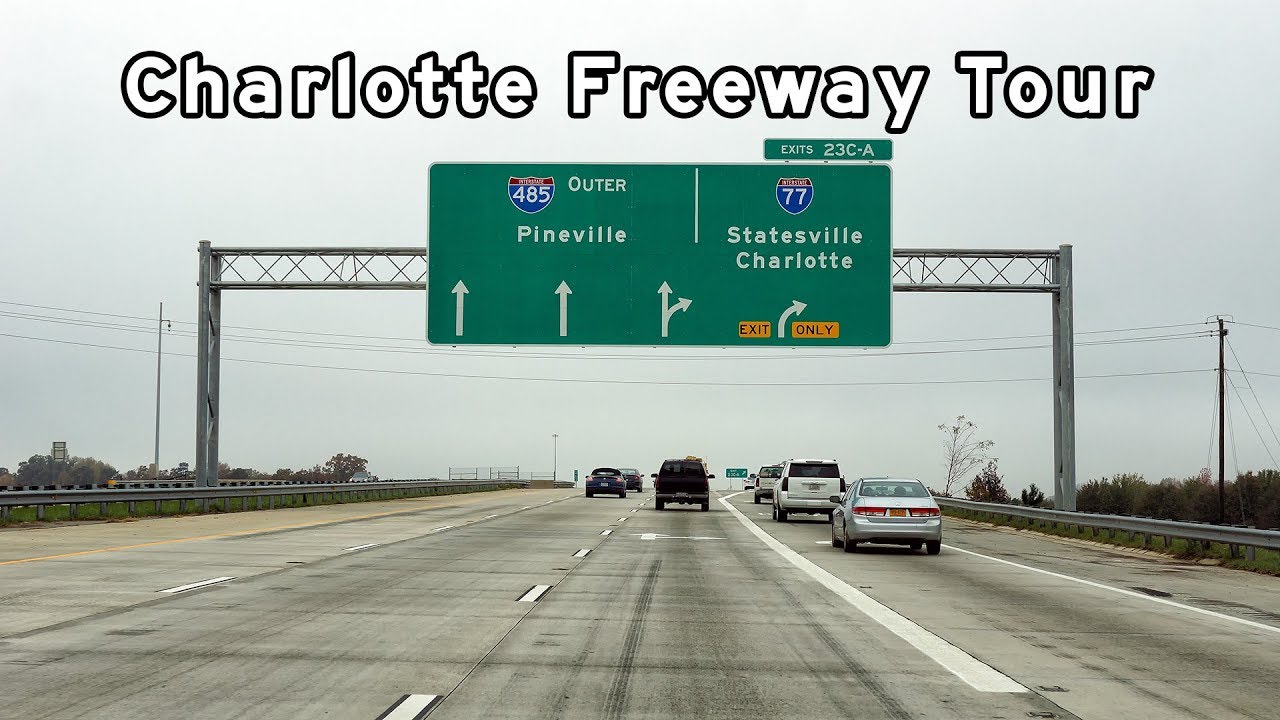 2017/11/13 - Charlotte Freeway Tour - Interstate 85 and 485 - YouTube