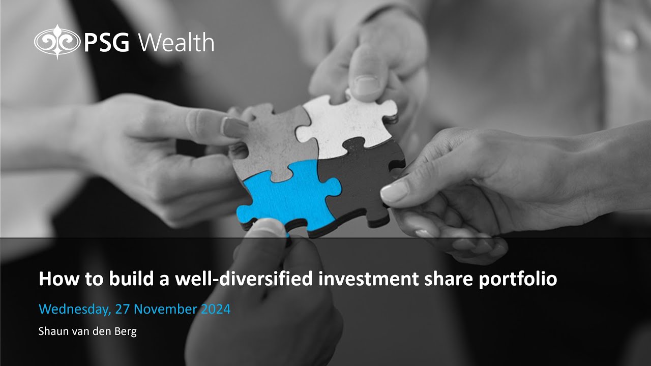 How to build a well-diversified investment share portfolio - YouTube