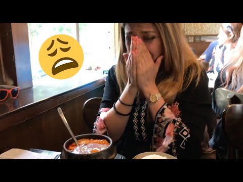 Eating Korean Soup Level...DANGER SPICY!!!