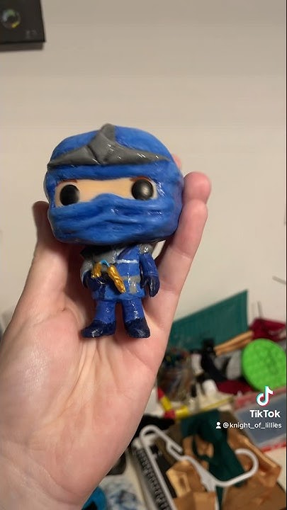 Making Ninjago Jay Funko Pop - YouTube