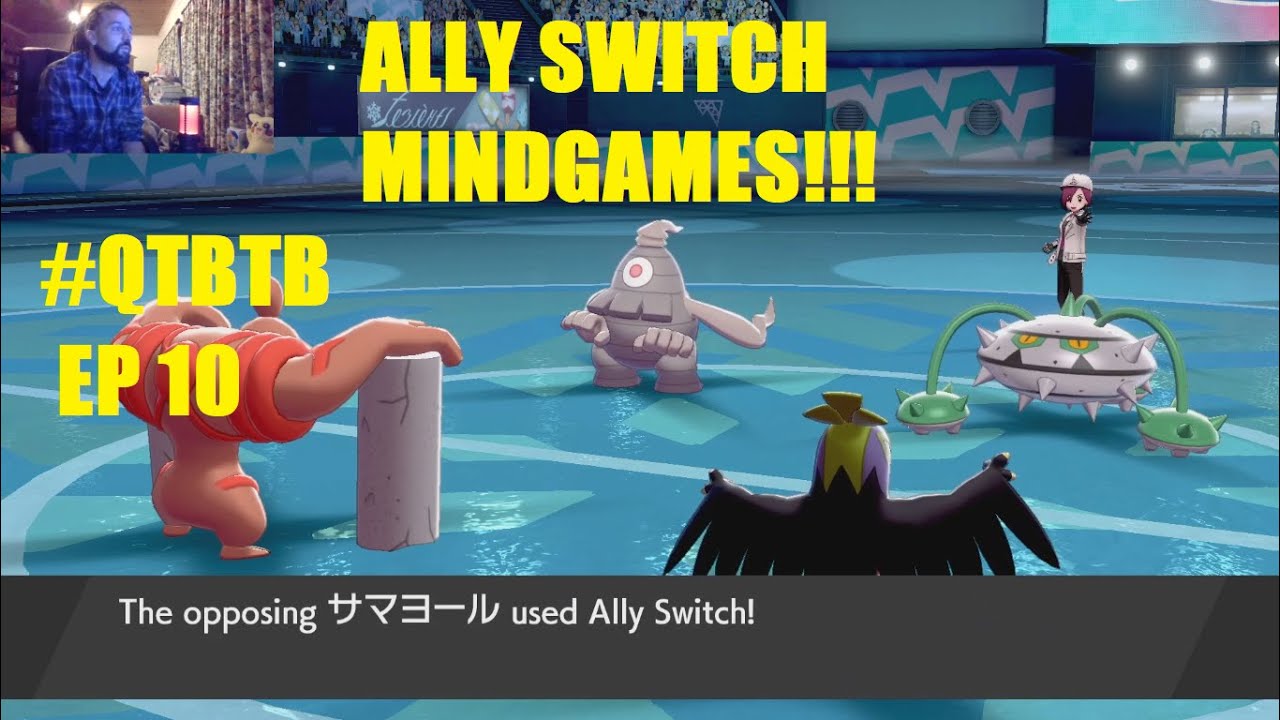 QUEST TO BE THE BEST EPISODE 10 "ALLY SWITCH MINDGAME" POKEMON SWORD ...