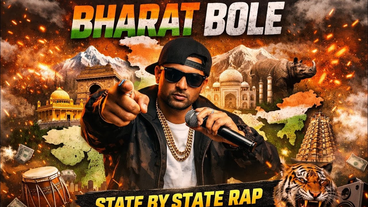 BHARAT BOLE 🇮🇳 | State By State Rap | Indian Rap Song | Desi Hip Hop ...