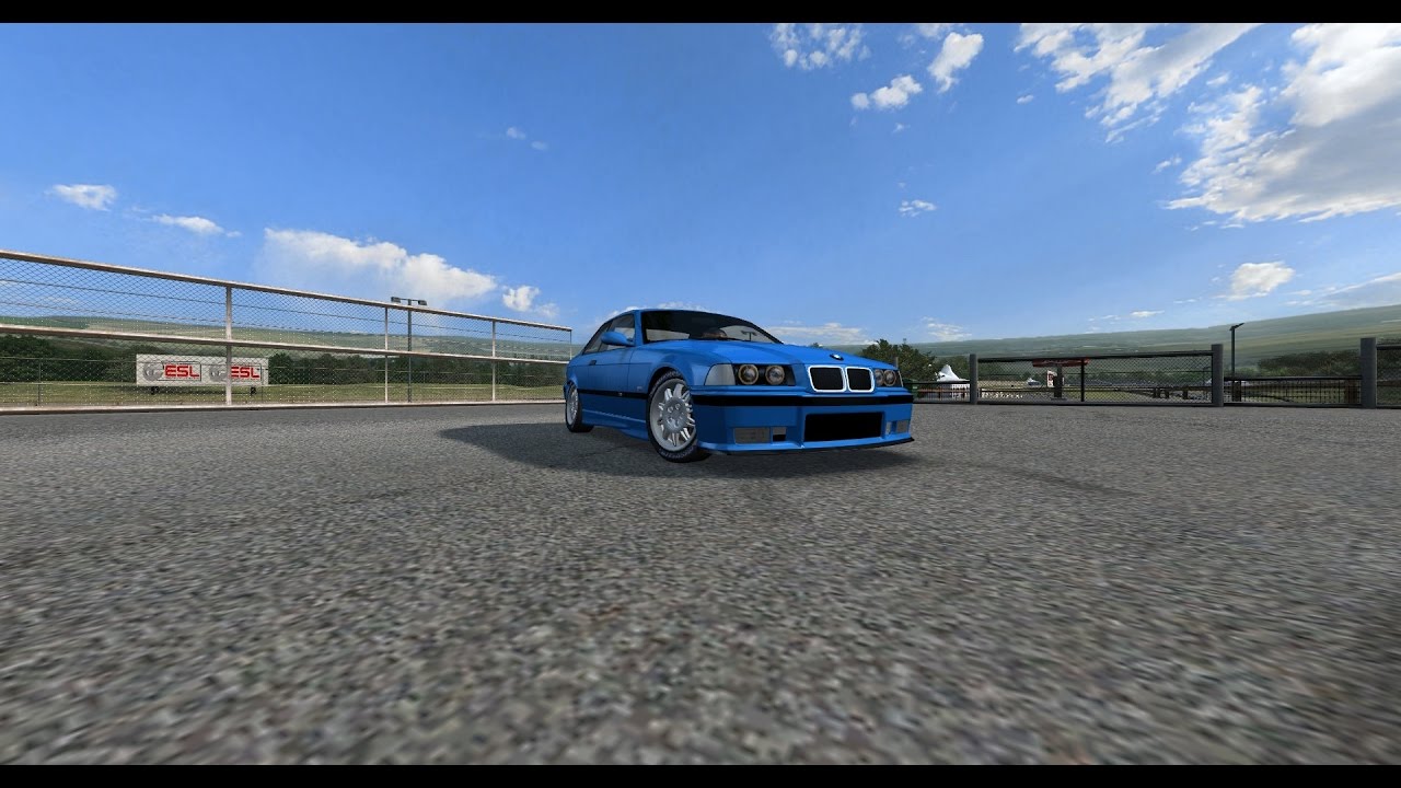 LFS BMW e36 Drifting + 360 Entry - YouTube