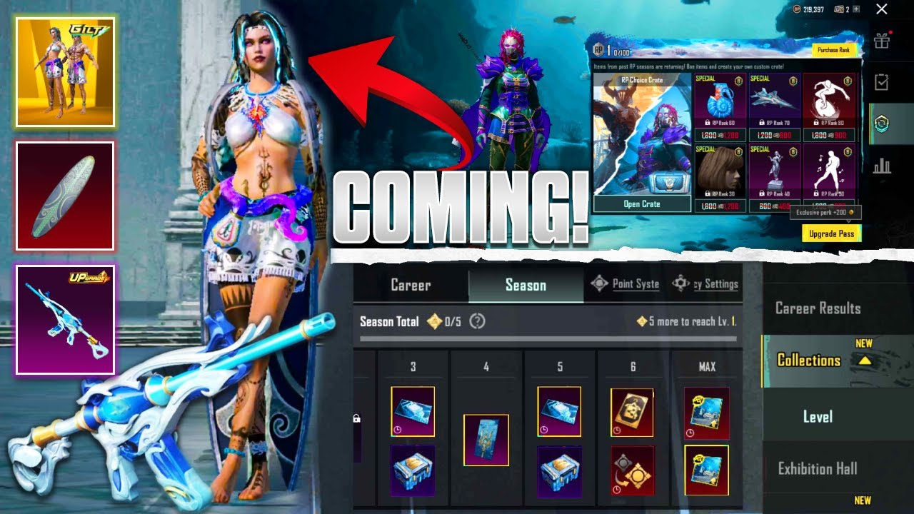 😍TIDAL M416 COMING BACK || GET BGMI FREE KFC OUTFIT || NEW SEASON ...