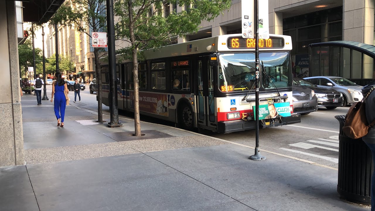 CTA New Flyer D40LF #1948 - 65 Grand - YouTube