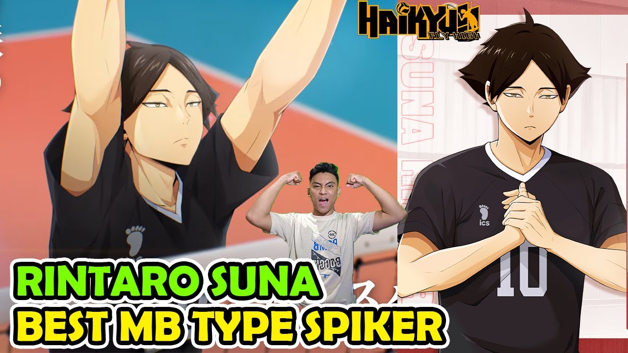 SPIKE ANTI BLOCK !! RINTARO SUNA ROLE MIDDLE BLOCKER TAPI JAGO SPIKE ...