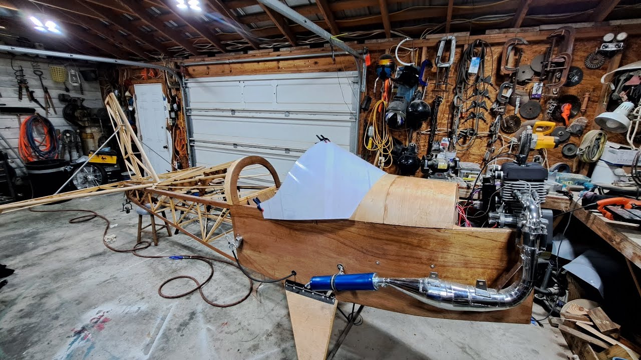 Mini-Max 1030S ultralight aircraft build with Scott - CXXIV - YouTube