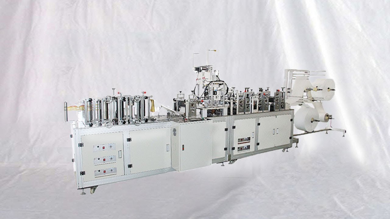 Fully automatic high speed foldable face mask making machine masques ...