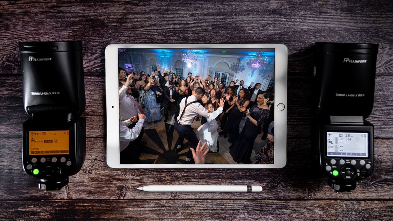 Off Camera Lighting for Wedding Receptions - Simple - YouTube