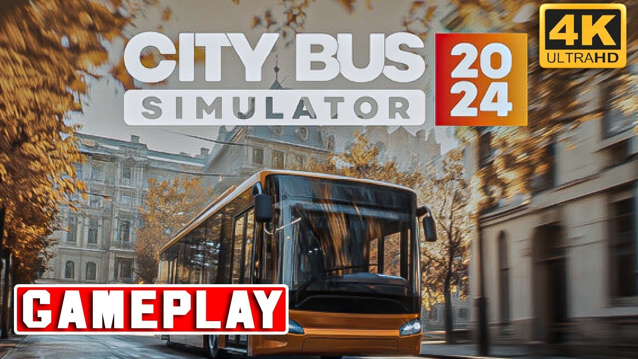 CITY BUS SIMULATOR 2024 Gameplay Walkthrough - No Commentary (Urban ...