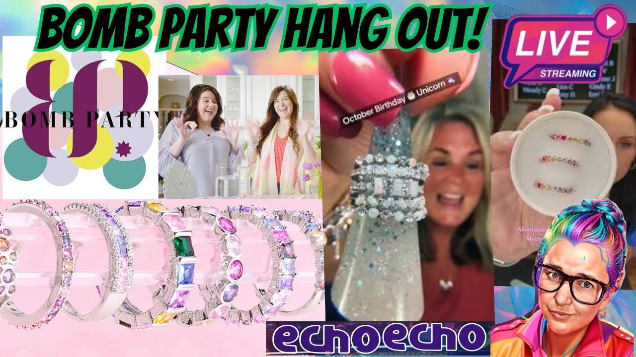 Just a little Bomp Party social scroll with Sunnee D! Big sales! Wet ...