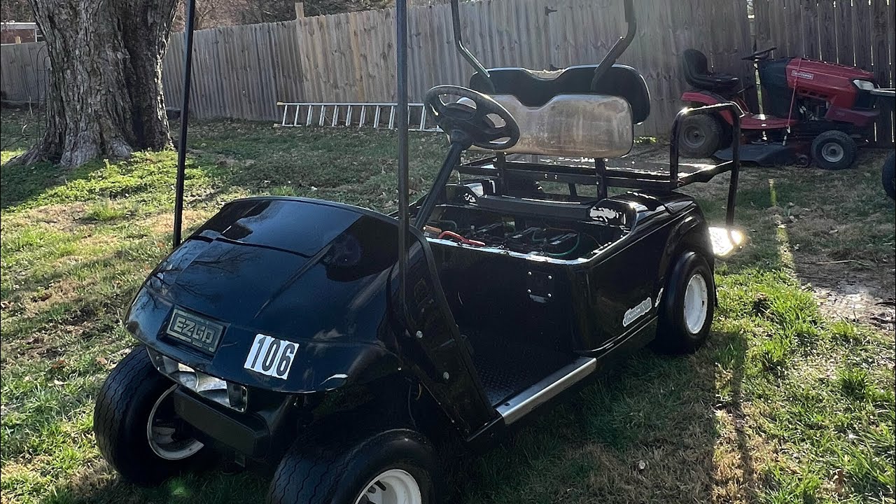 Golf cart project part 1! - YouTube