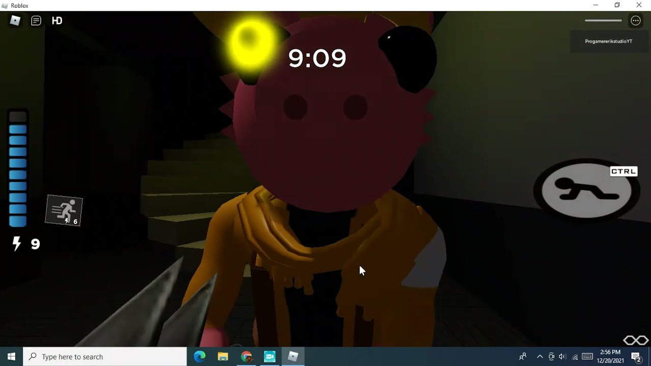 Piggy: The Dark Series Chapter 3 Gallery Bot Jumpscare - YouTube