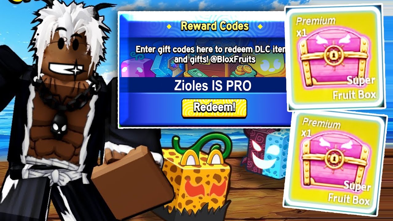 Blox Fruits FINNALY ZIOLES FREE FRUITS CODE! - YouTube