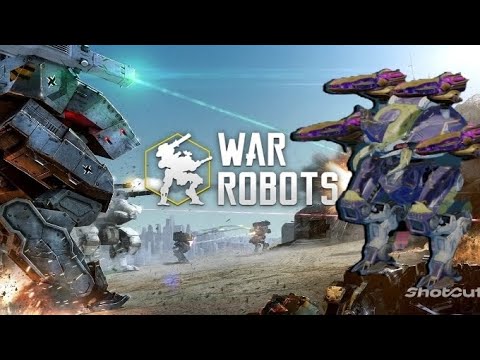 Scarab Leech con las Stellar Wasp MK2 War Robots - YouTube