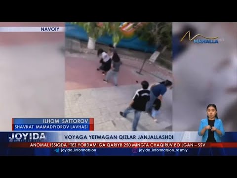 Voyaga yetmagan qizlar janjallashdi