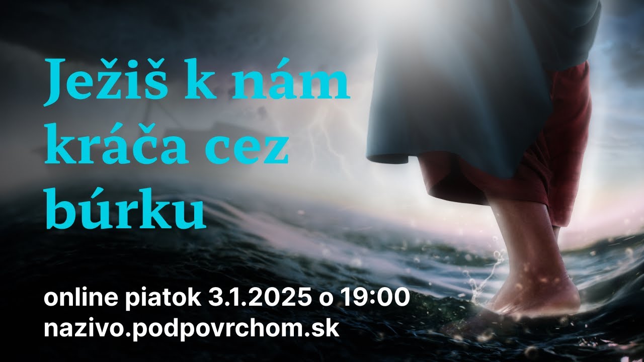 Ježiš k nám kráča cez búrku | Jánovo evanjelium časť 12. - YouTube