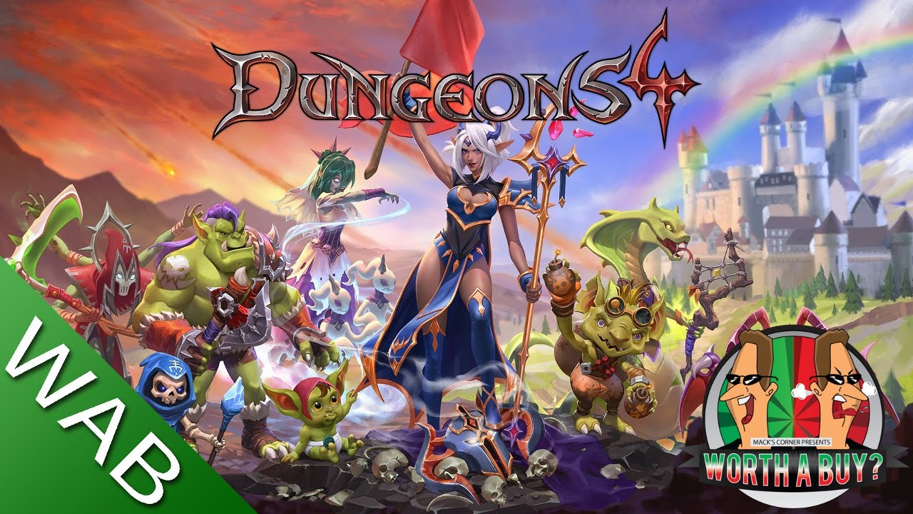 Dungeons 4 Review - A more Streamlined game - YouTube