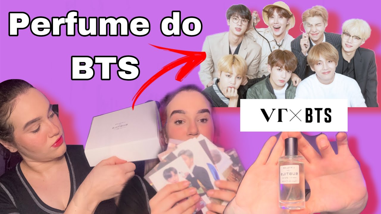 Review Perfume de Edição Limitada da VT X BTS - YouTube