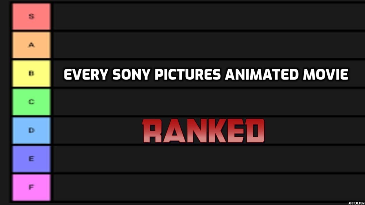 Ranking Every Sony Pictures Animated Movie 2006 - 2019 - Tier List ...