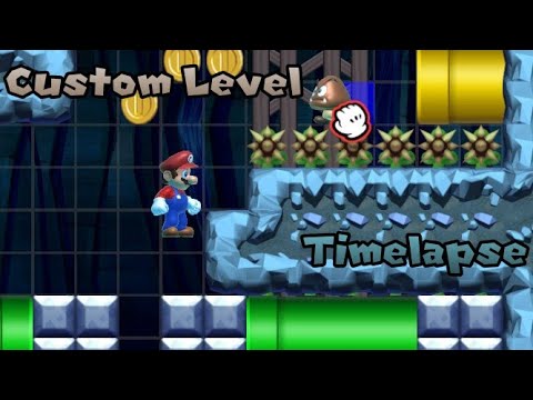 Custom Level Timelapse - Goomba Grotto - YouTube