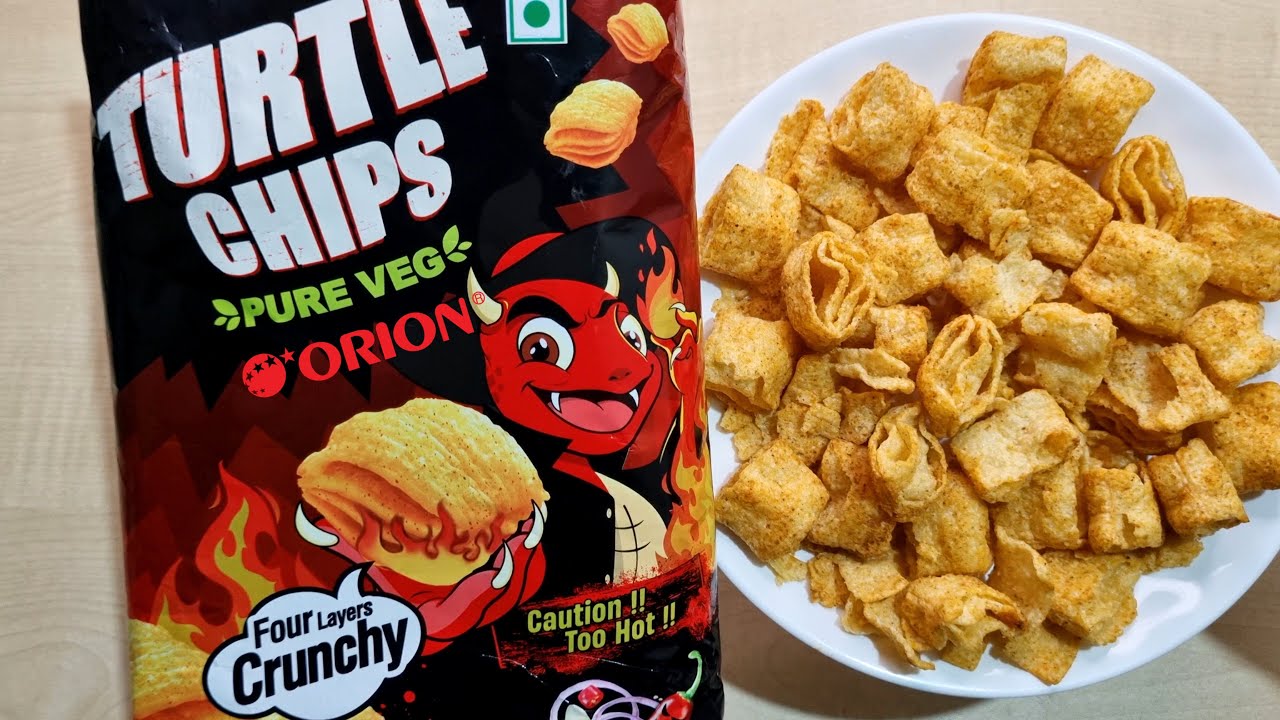 Orion Turtle Spicy Devil Corn Chips | Ingredients, Taste, Price, Ad ...