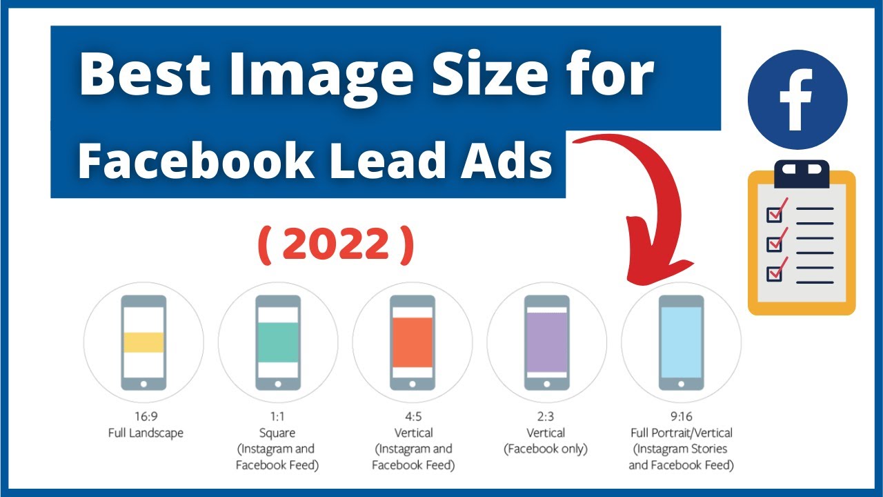 Facebook Lead Generation Image Size and Video Size [Hindi] - YouTube