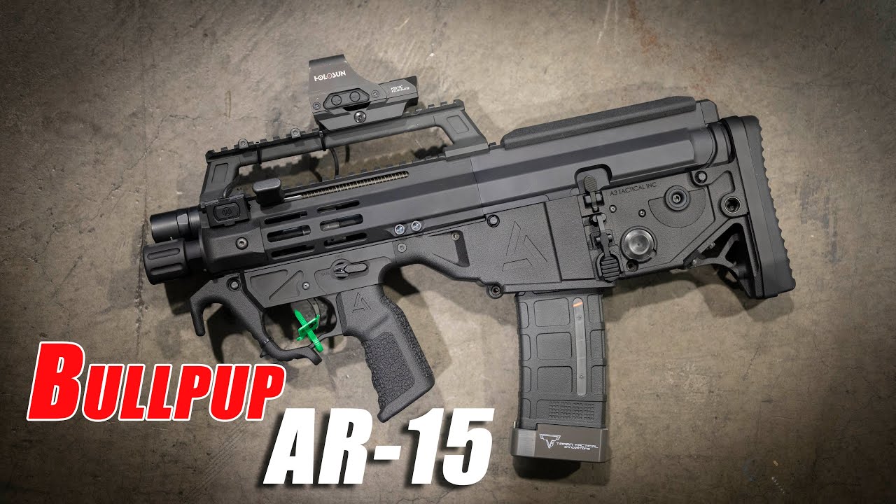 New Foxtrot Mike Bullpup DI AR-15 is AWESOME - YouTube