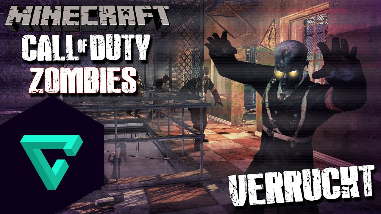 Call of Duty Zombies in Minecraft - Verruckt - YouTube
