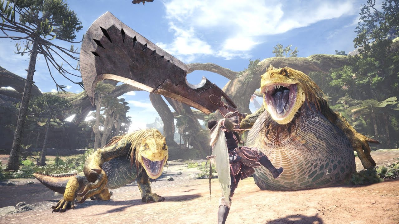 Monster Hunter World - Chew the Fat Event Quest - YouTube