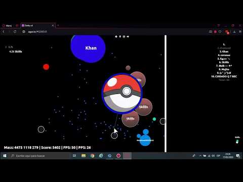 Agar.io - (Duo takeover #03) -W/Skills🔵