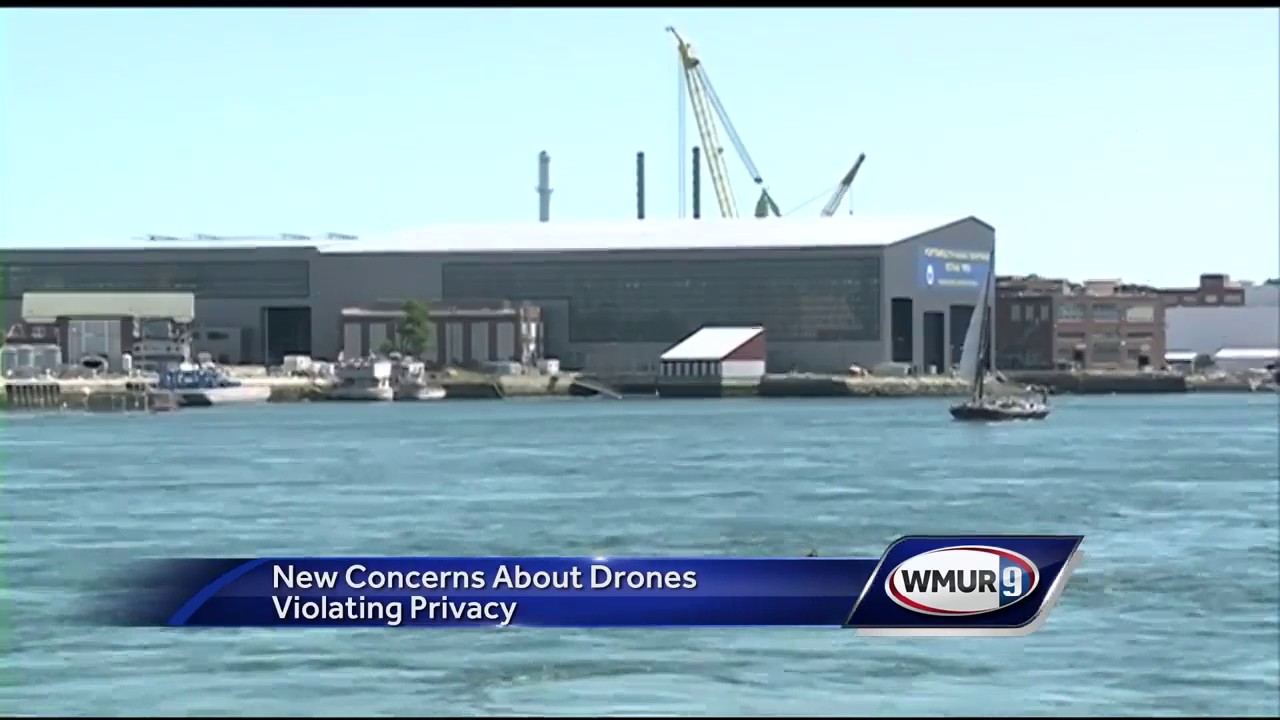 Drone could violate privacy laws, police say - YouTube