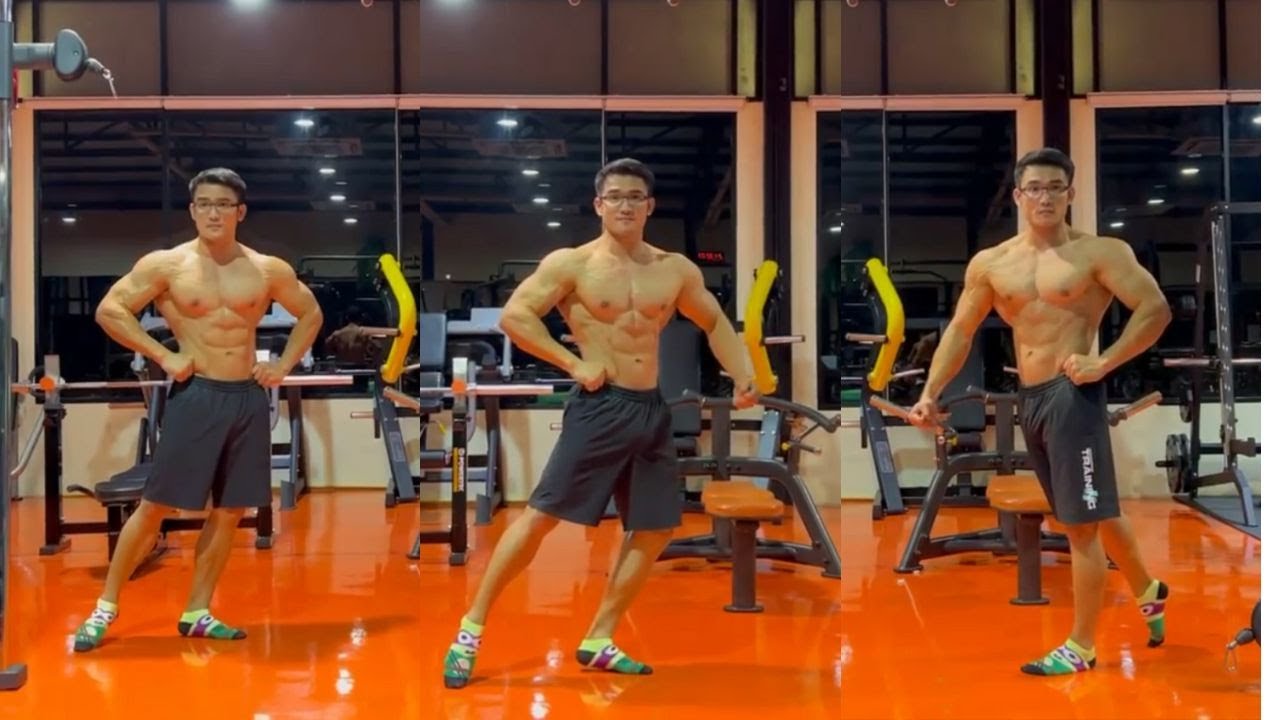 Thailand Bodybuilder Muscle Flexing #15 - YouTube