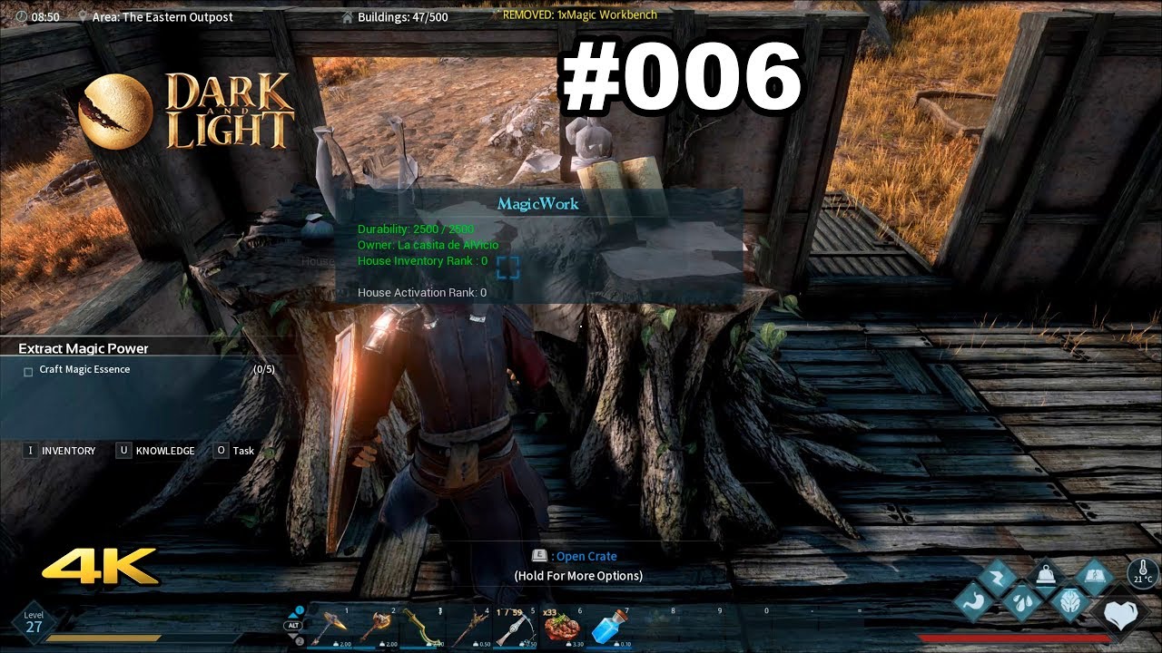 Dark and Light 🧙‍♂️ 6 Magic workbench y House Seal - YouTube
