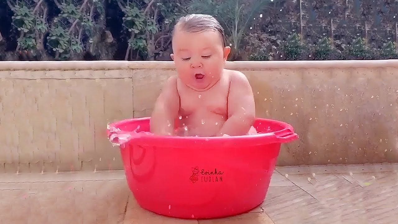 Try Not To Laugh : Surprise Things Make Baby Feel Like OH | Funniest ...