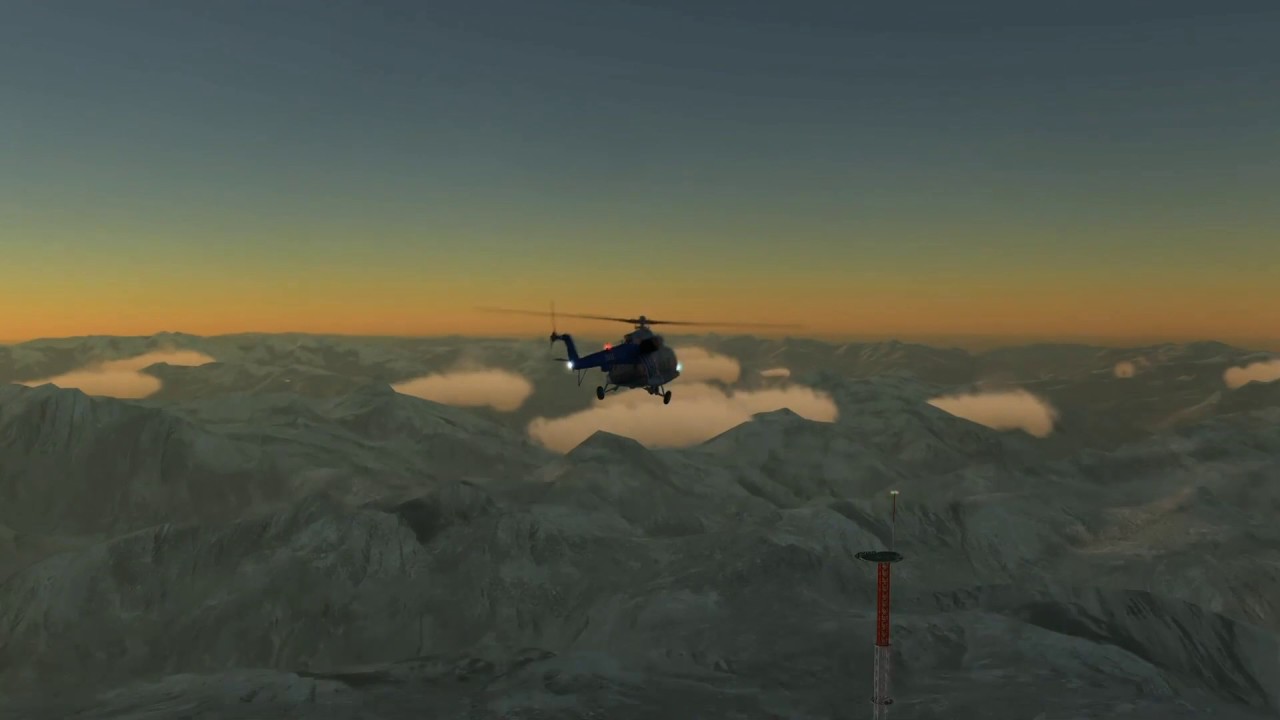 Mi-8 High Altitude Landing - YouTube