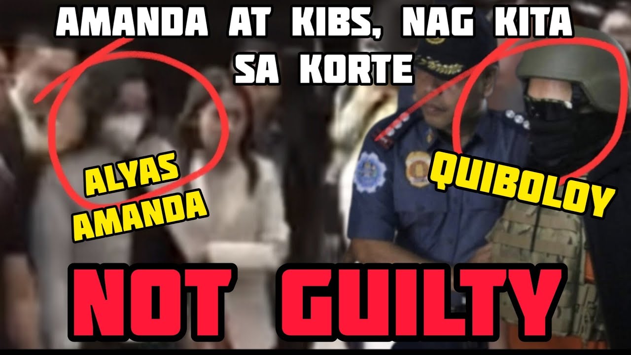 TOTOONG MUKHA NI ALYAS AMANDA. PINAG KALAT NG KOJC, QUIBOLOY NOT GUILTY ...