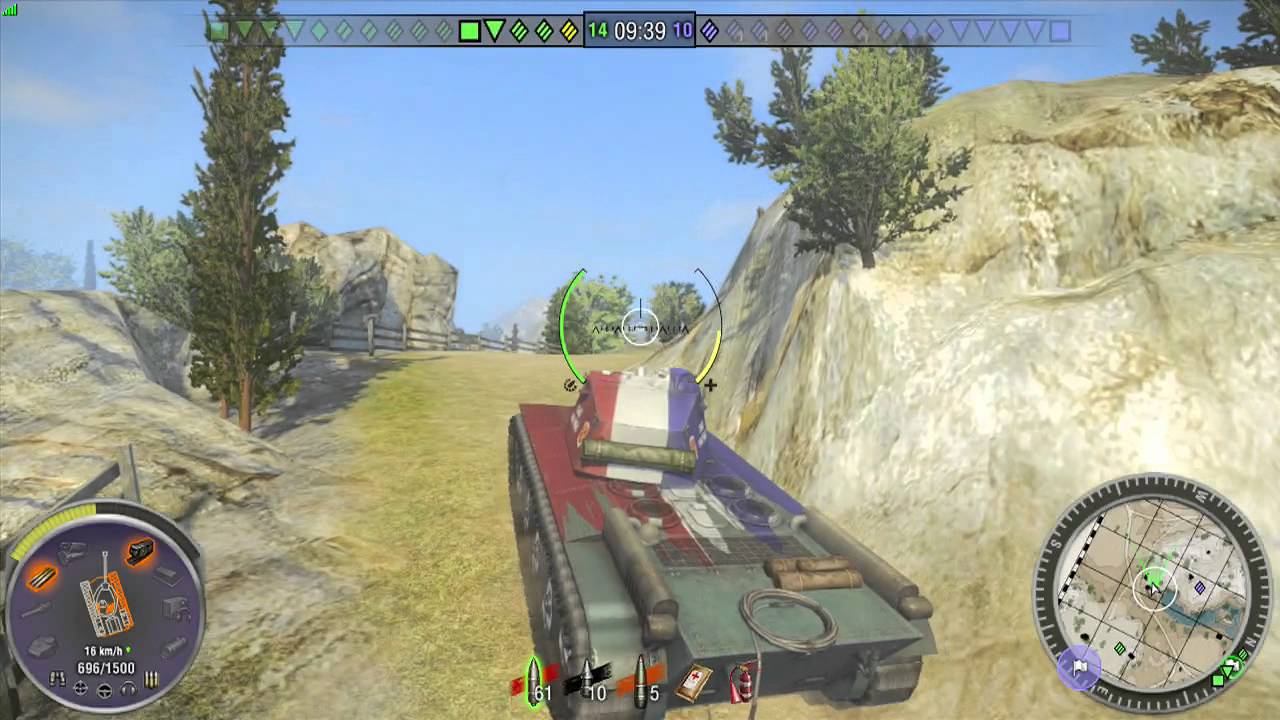 World of Tanks XBOX 360 - Liberté - The Medium Tank Disguised as a ...