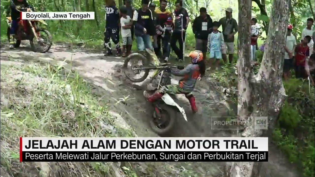 Jelajah Alam dengan Motor Trail - YouTube
